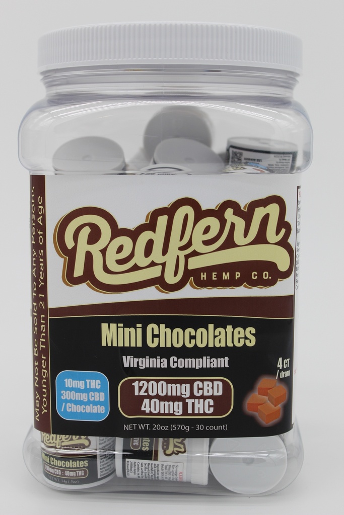 Redfern- Mini Chocolates - 30ct | Carytown Tobacco Inc.